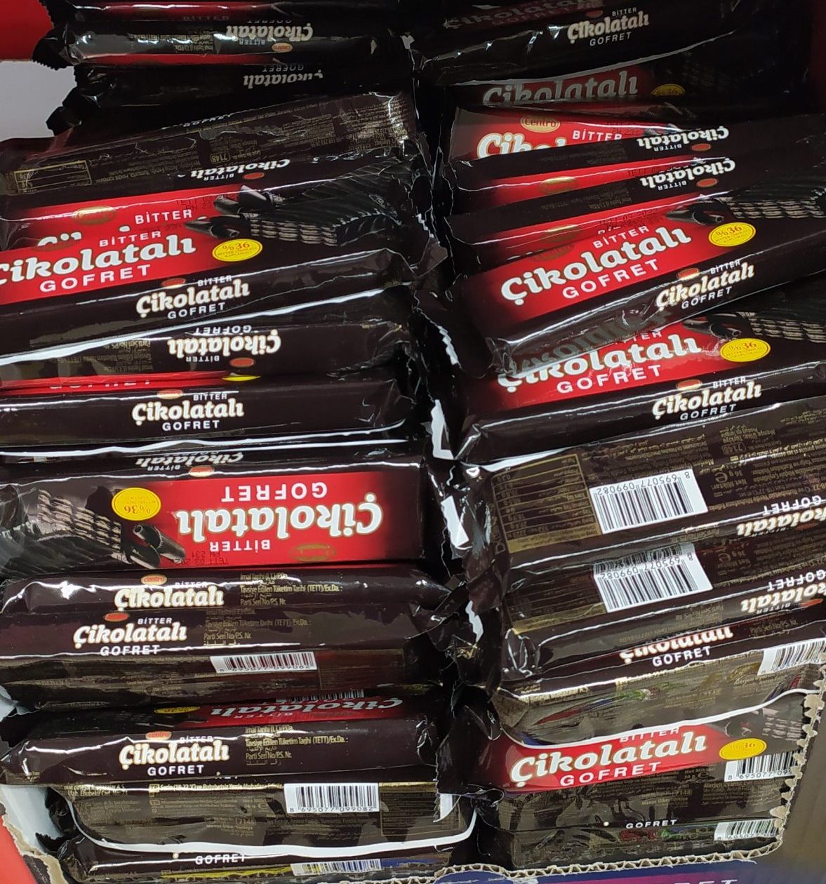 BİM Centro Bitter Çikolatalı Gofret 36 Gr Fiyatı - Market Radarı