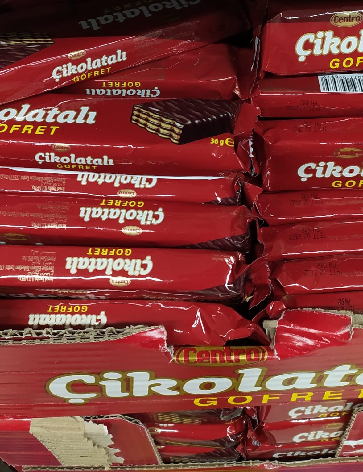 BİM Centro Çikolatalı Gofret 36 gr fiyatı - Market Radarı