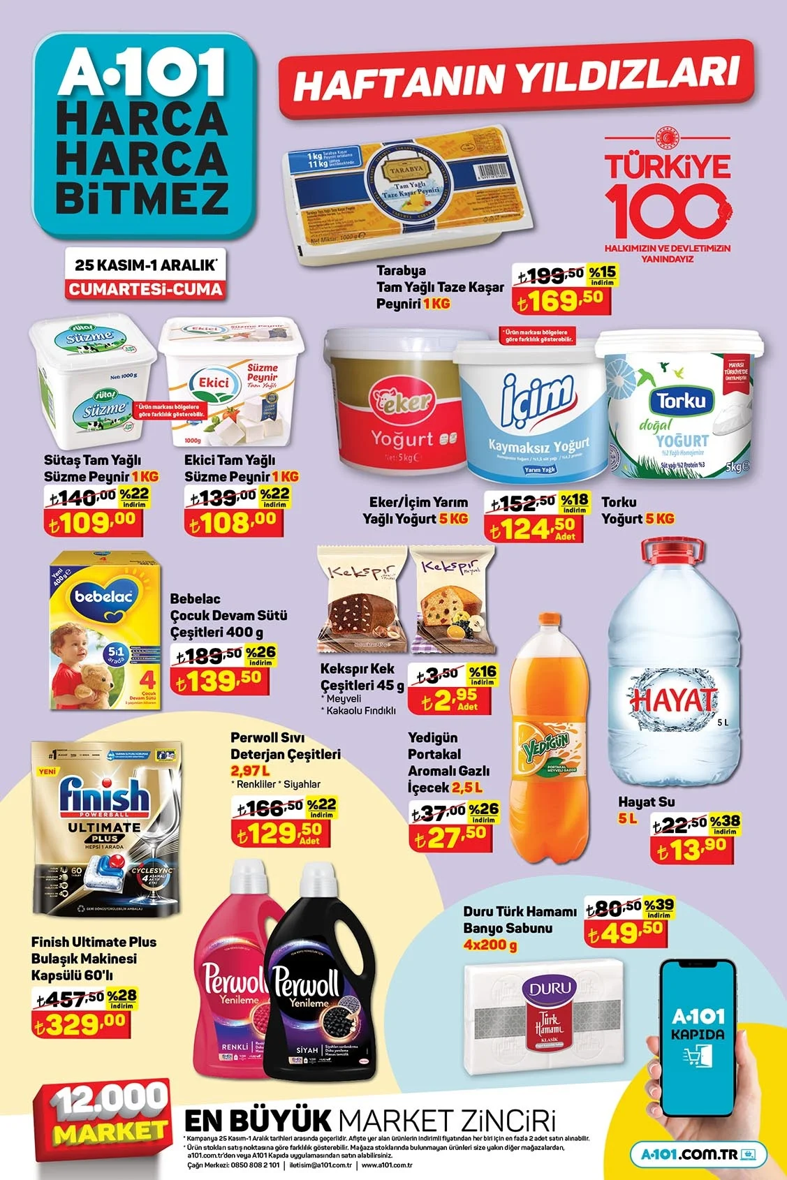 A101 25 Kasım - 1 Aralık 2023 Haftanın Yıldızları Aktüel Ürünler ...